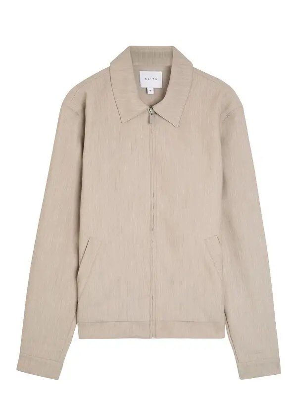 RAITH Emilio Woven Jacket - Taupe