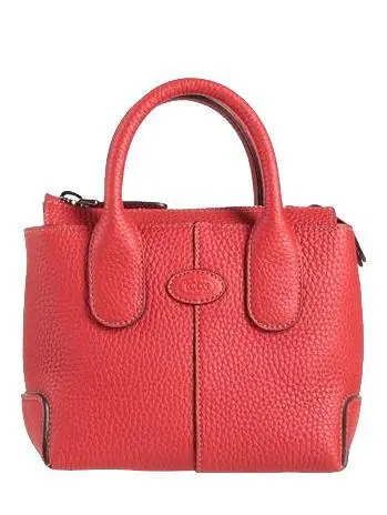 TOD'S Handbag In Leather - Red