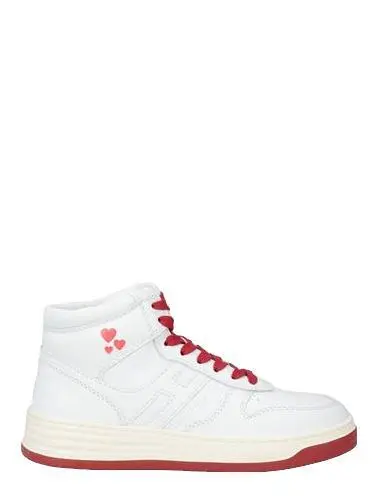 Hogan High-top Leather Sneakers - White