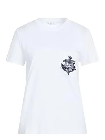 Max Mara Cotton Jersey T-shirt - White