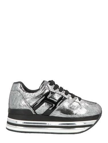 Hogan Sneakers Size Leather - Silver