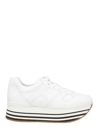 Hogan Leather Low-top Sneakers - White