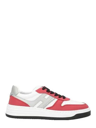 Hogan Leather Low-top Sneakers - Red