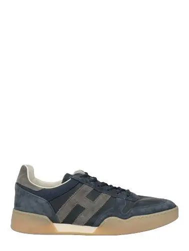 Hogan Leather Sneakers - Navy