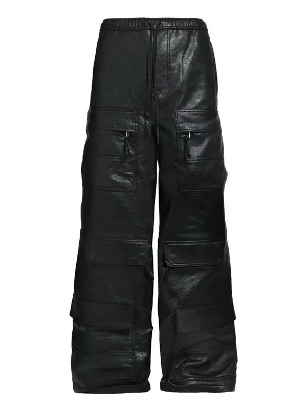BREATH Flap-pocket Trousers - Black
