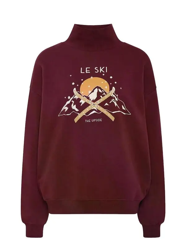 The Upside Clementine Ski Top - Red