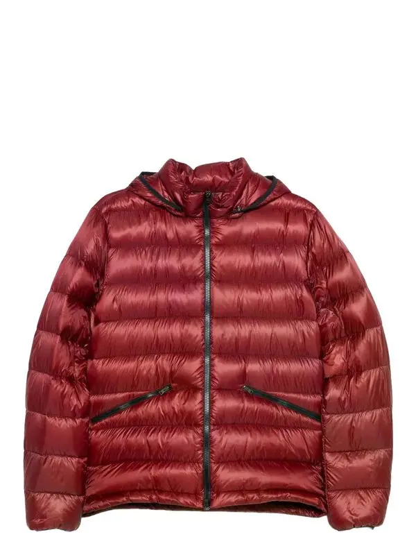 Herno Zip-fastening Quilted Jacket - Red