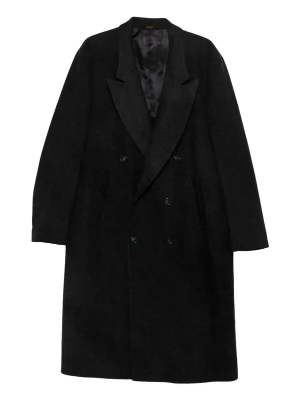 PAURA Enea Double-breasted Coat - Grey