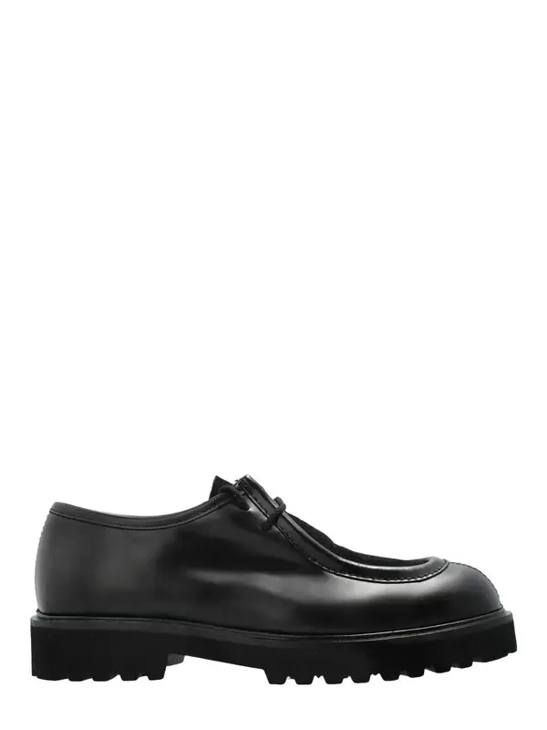 Max Mara Track Derby Shoes - Black