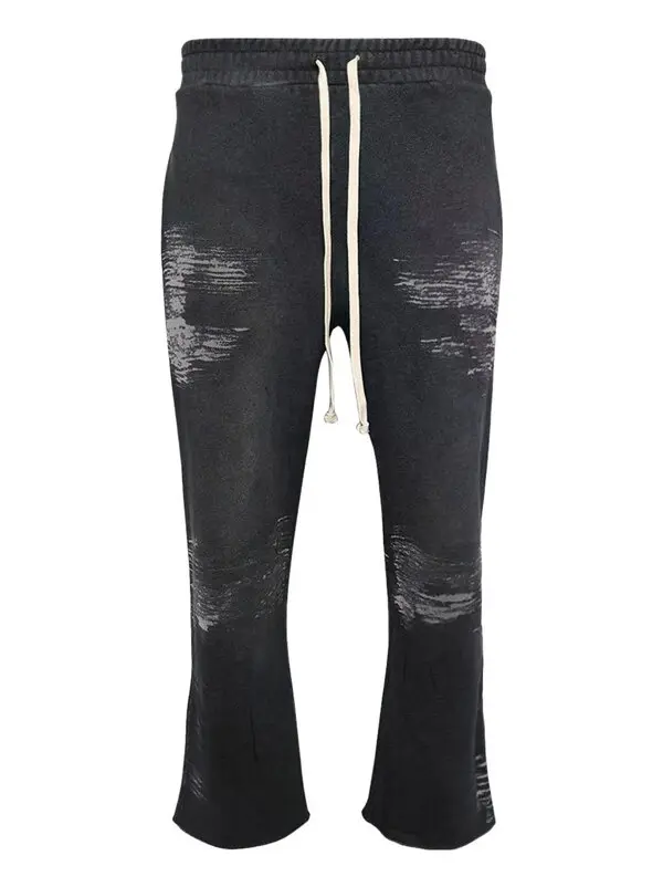 RRR123 Drawstring Track Pants - Black