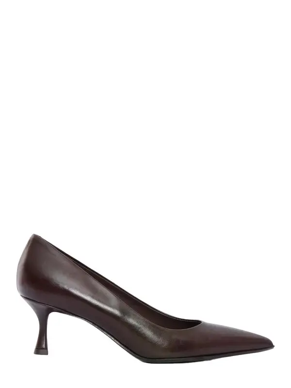 SERGIO LEVANTESI Brunella56 Pointed Pumps - Brown