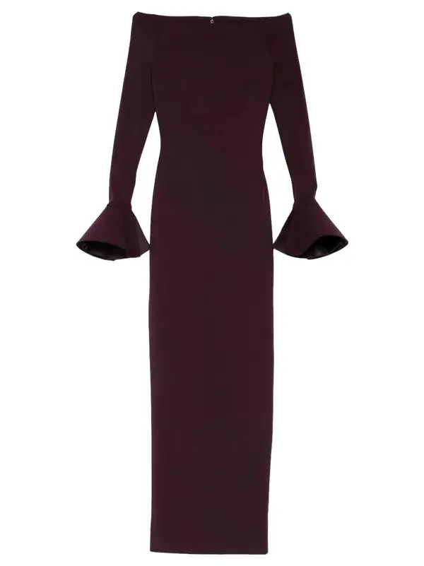 Solace London Anica Maxi Dress - Purple