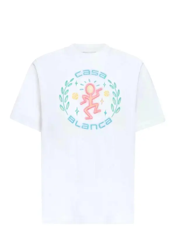 Casablanca Dance Joy T-shirt - White