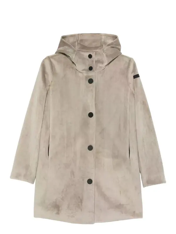 RRD - ROBERTO RICCI DESIGN Button-fastening Hooded Coat - Grey
