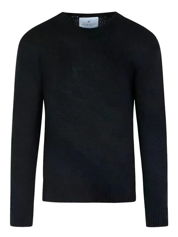 SEVEN GAUGE Crew-neck Sweater - Black
