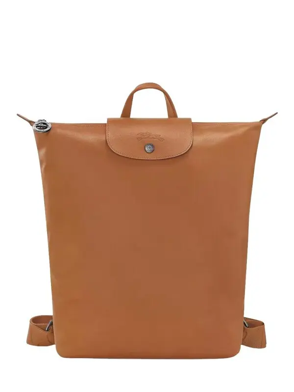 Longchamp Le Pliage Xtra M Flap-detail Backpack - Orange