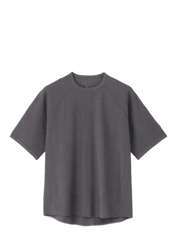 GOLDWIN Ribbed Short-sleeve T-shirt - Grey