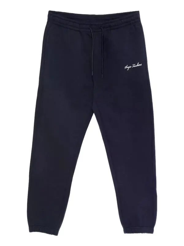 SERGIO TACCHINI Signature-logo Trousers - Blue