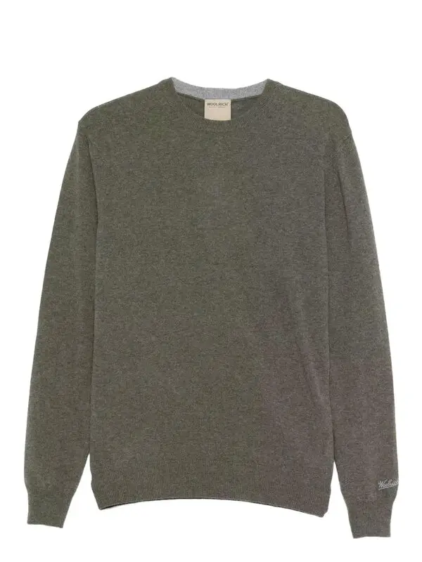 Woolrich Crew-neck Long-sleeve Sweater - Green