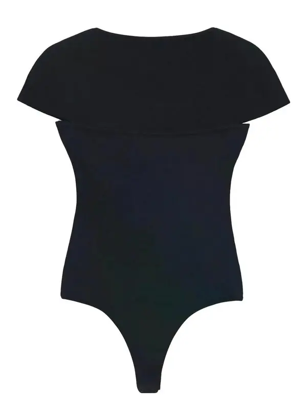 Khaite Basile Bodysuit - Black