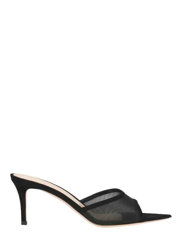 GIANVITO ROSSI 70mm Dorotea Pointed-toe Mules - Black