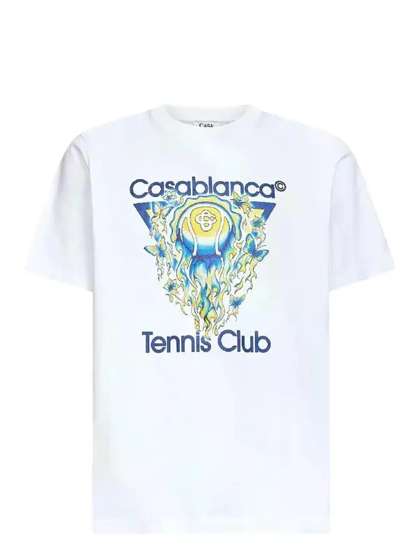 Casablanca Graphic-print T-shirt - White
