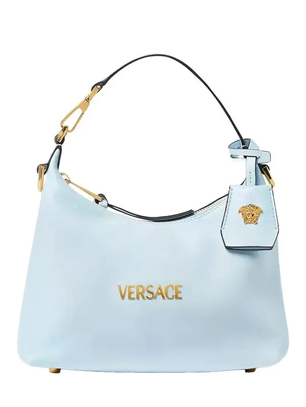 Versace Logo-charm Tote Bag - Blue