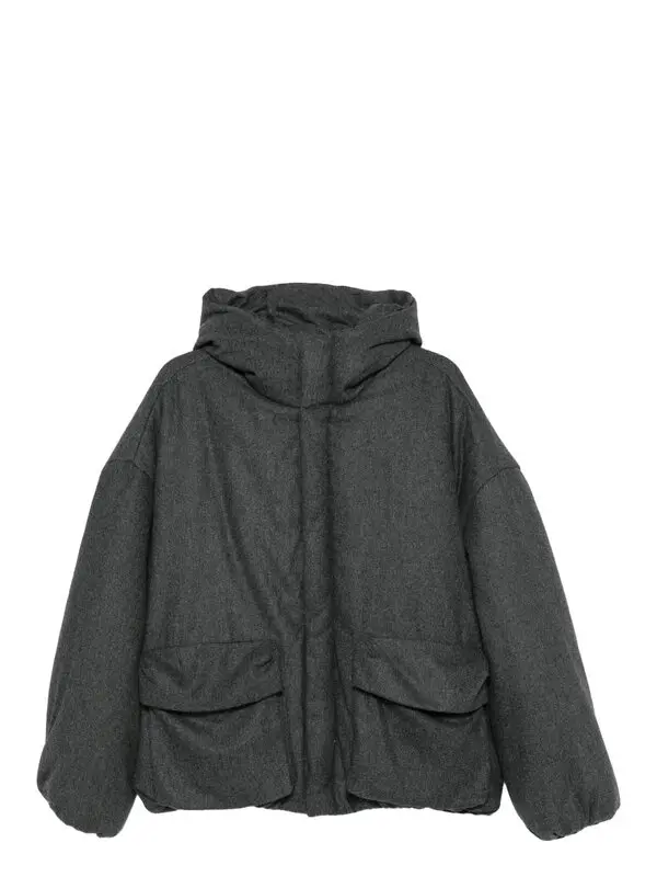 LC23 Hooded Padded Jacket - Grey