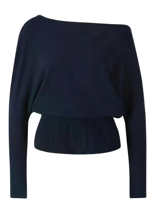 Simkhai Lavina Draped Sweater - Blue