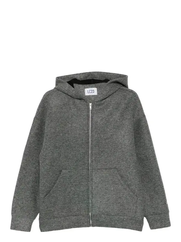 LC23 Zip-up Hooded Jacket - Grey