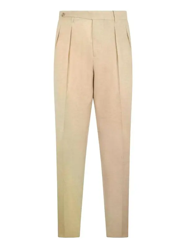 Boglioli Pleated Trousers - Neutrals