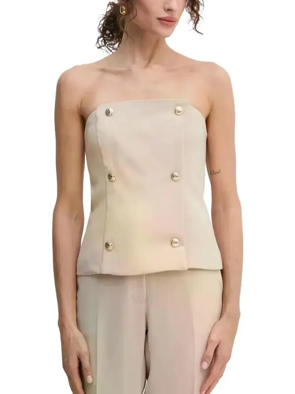 MARCIANO Strapless Top - Neutrals