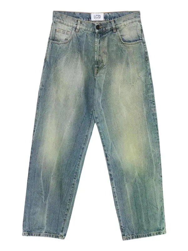 LC23 Distressed Jeans - Blue