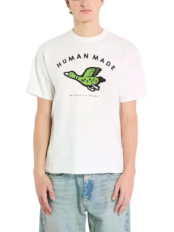 HUMAN MADE Graphic-print T-shirt - White