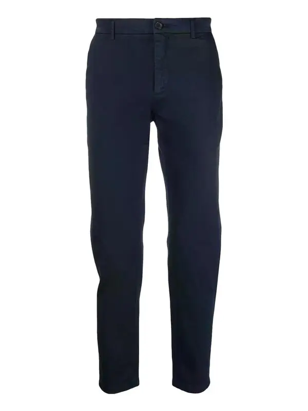 DEPARTMENT 5 Logo-patch Chino Trousers - Blue