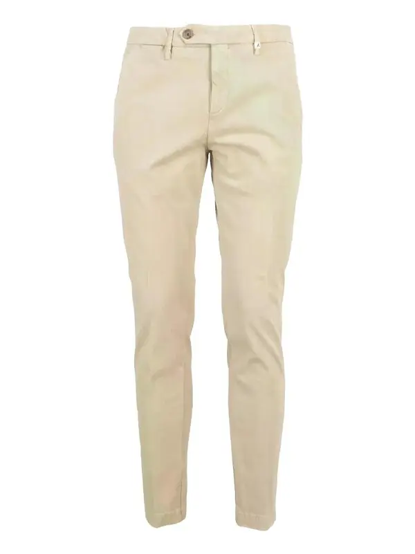 MYTHS Button-fly Trousers - Neutrals