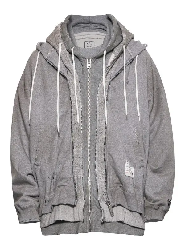 Mihara Yasuhiro Triple Layered Parka - Grey