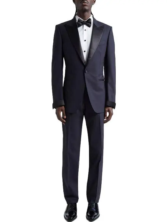 TOM FORD O'connor Stretch Wool Tuxedo - Hb790 Ink