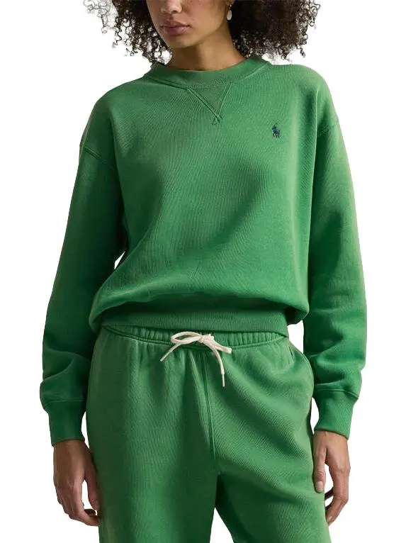Polo Ralph Lauren Arctic Fleece Sweatshirt - Bright Clover