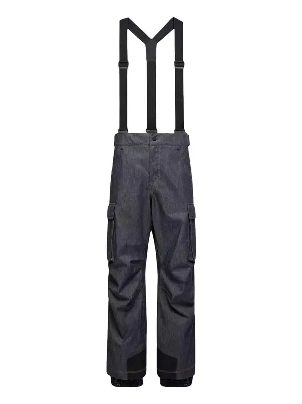 Moncler Ski Overall Pants - Denim Blue
