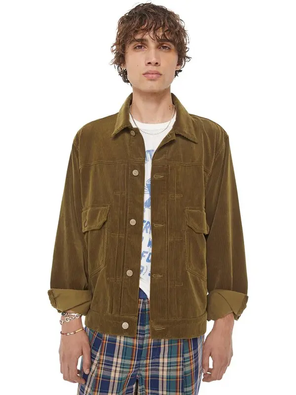 MOTHER The Type 2 Big Bro Loose Cannon Shirt - Brown