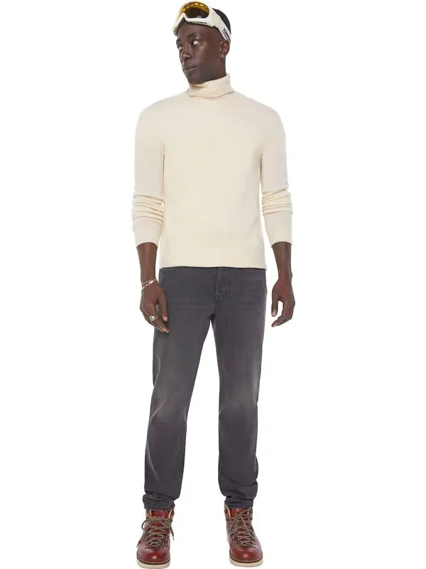 MOTHER The Mega Neat Taken For Granite Jeans - Black
