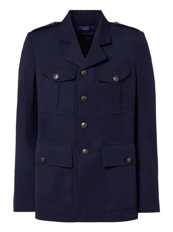 Ralph Lauren Tailored Wool Jacket - Blue