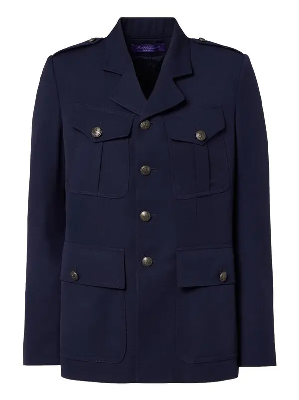 Ralph Lauren Tailored Wool Jacket - Blue