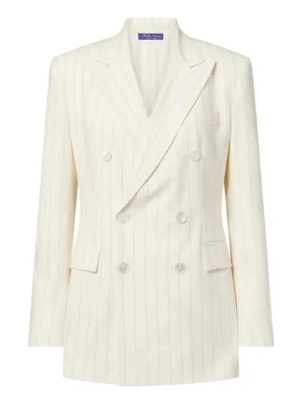 Ralph Lauren Tailored Wool Jacket - White