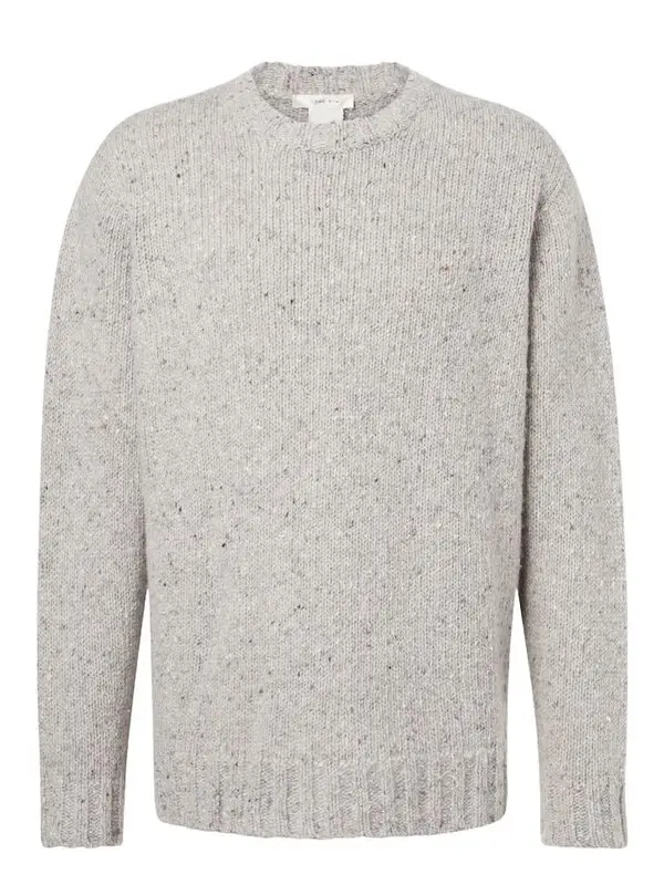 THE ROW Pellegrino Cashmere Sweater - Grey