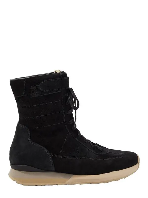 Visvim Daytona Suede Ankle Boots - Black