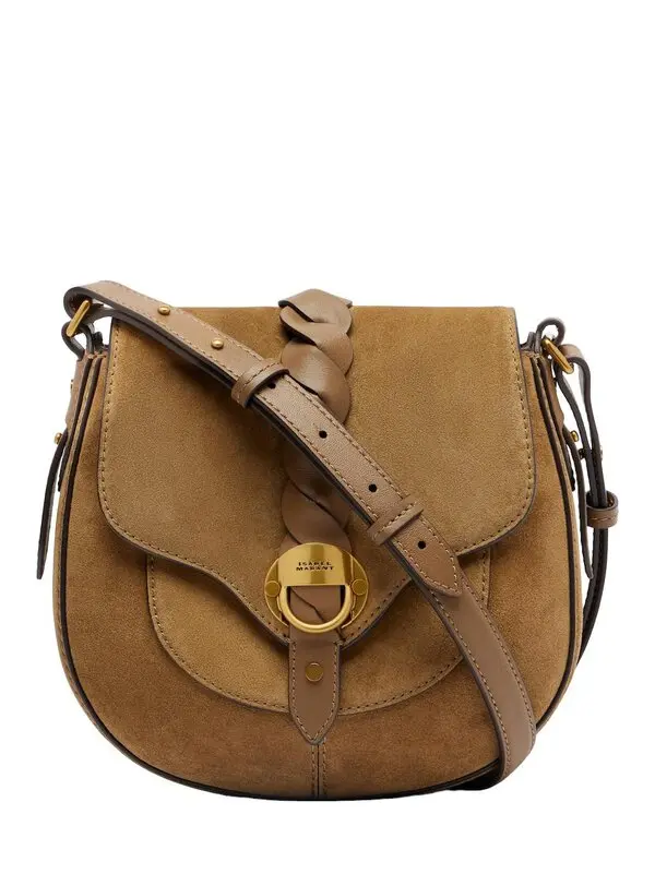 Isabel Marant Altay Small Suede Shoulder Bag - Brown