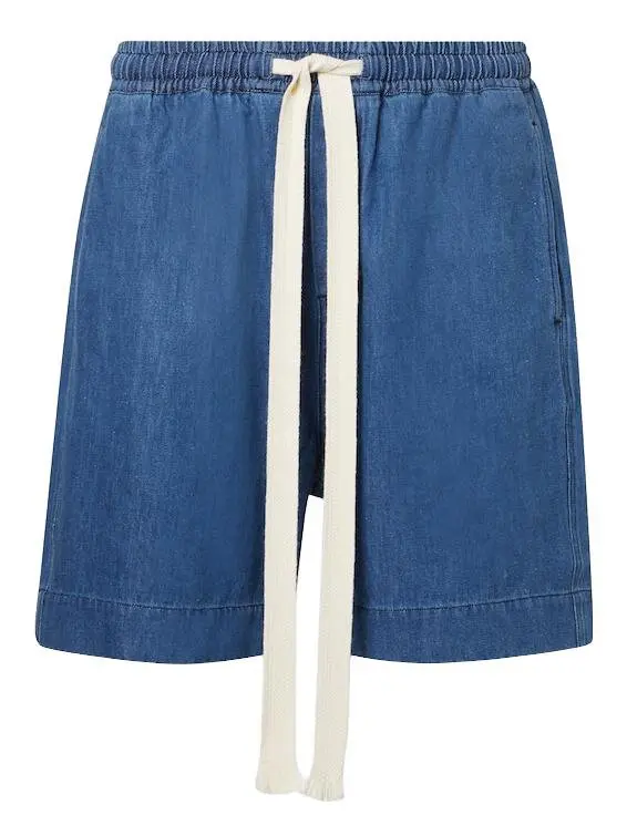Commas Denim Bermuda Shorts - Blue