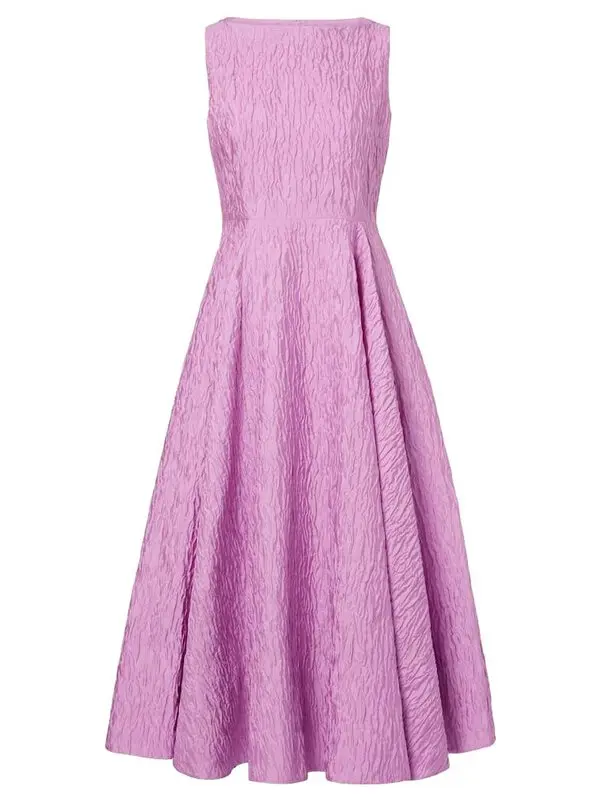 ROKSANDA Tera Cloqué Midi Dress - Pink